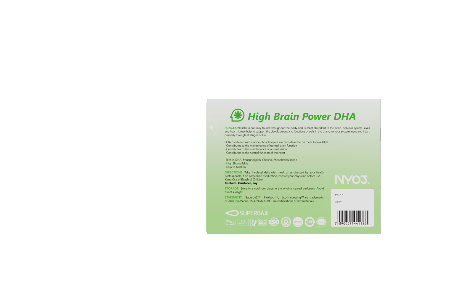 NYO3®海洋磷脂DHA - NYO3®